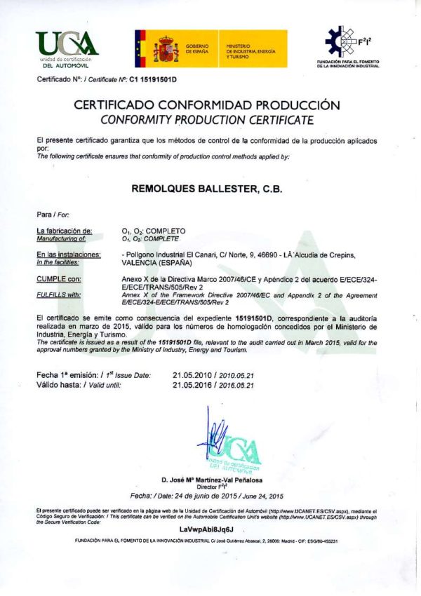 La empresa - Remolques Ballester